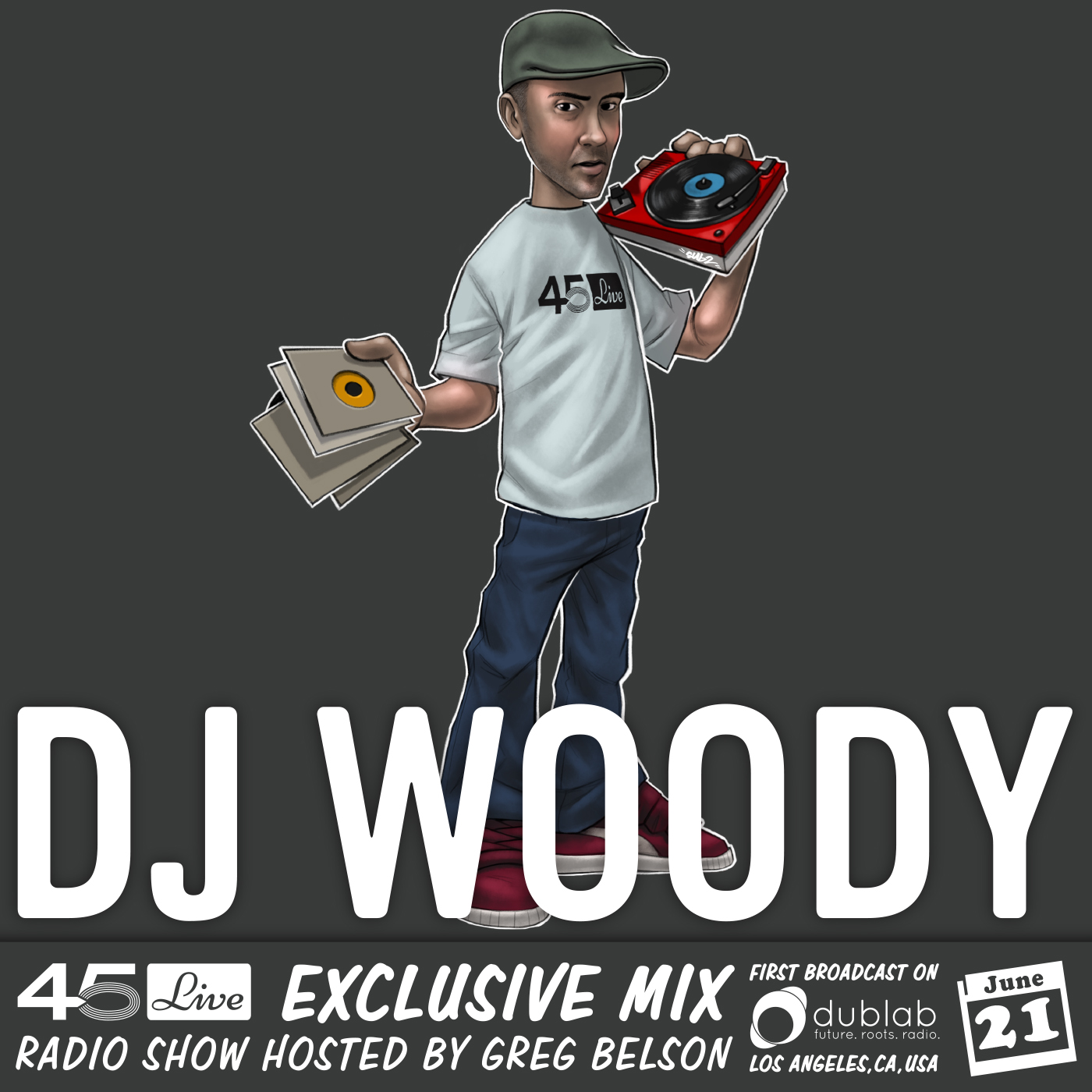 45 Live w/DJ Woody — 45 Live Radio Show (06.21.19) - dublab