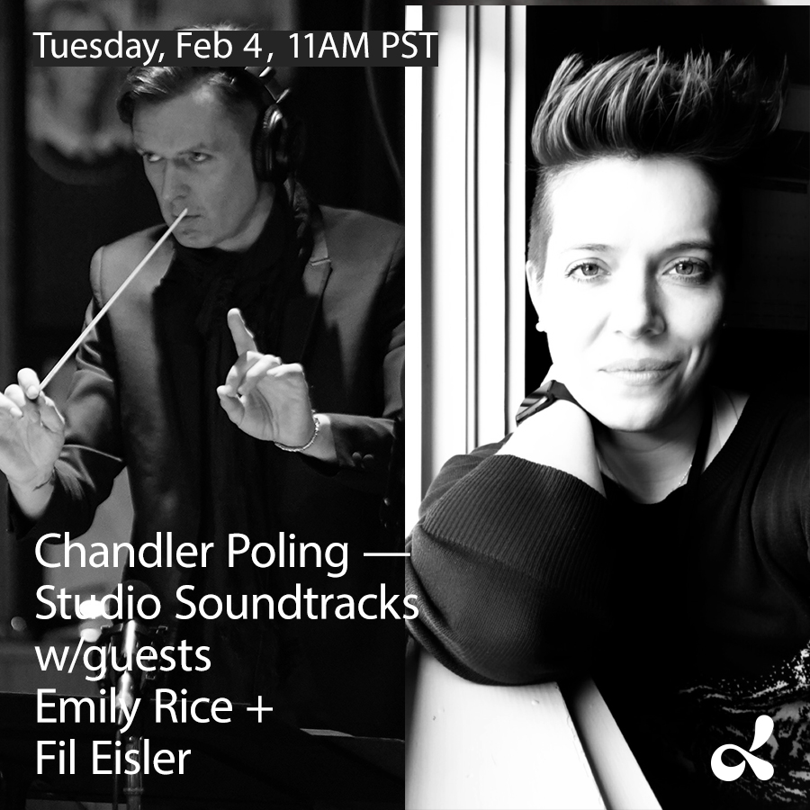 Chandler Poling — Studio Soundtracks w/guests Fil Eisler and Emily Rice ...