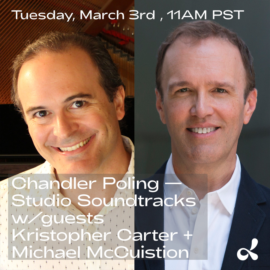 Chandler Poling — Studio Soundtracks w/guests Kristopher Carter and ...