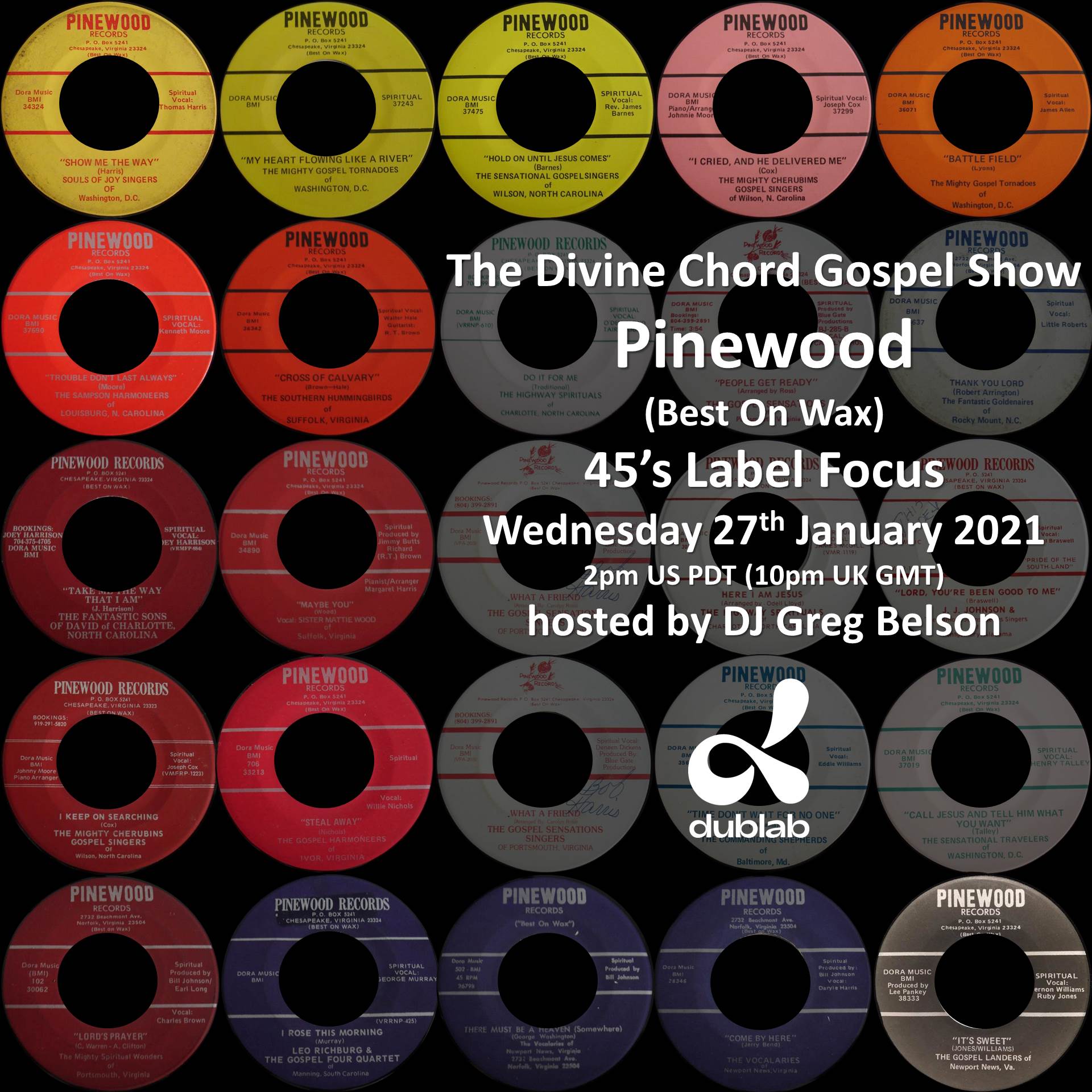 Greg Belson — The Divine Chord Gospel Show: PINEWOOD label focus (01.27 ...
