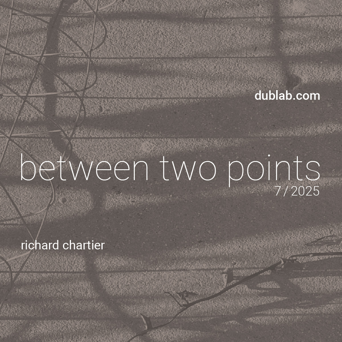 Richard Chartier — Between Two Points (09.23.25) - dublab